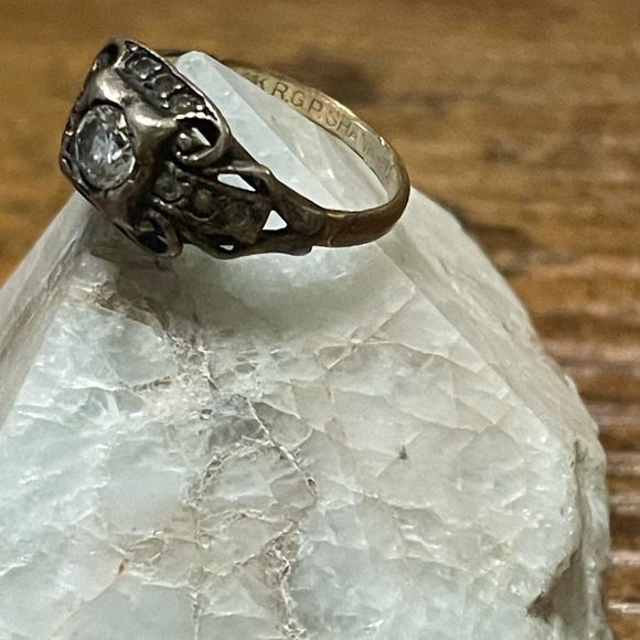 Jewelry | Vintage Art Deco Uncas Rgp Engagement Ring | Poshmark